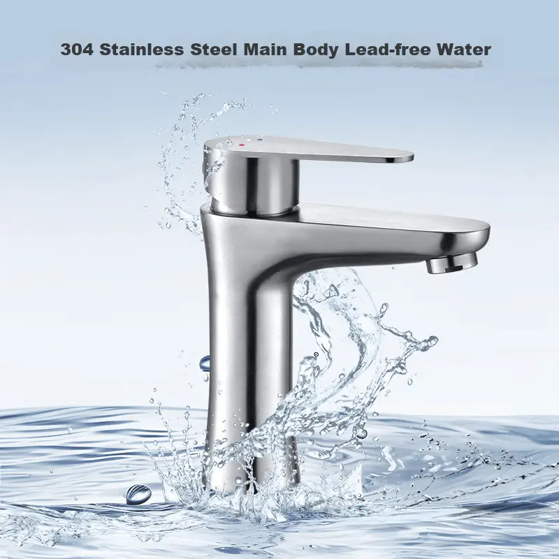 Jingdong Jingzao Slavina za lavabo, Nerđajući čelik