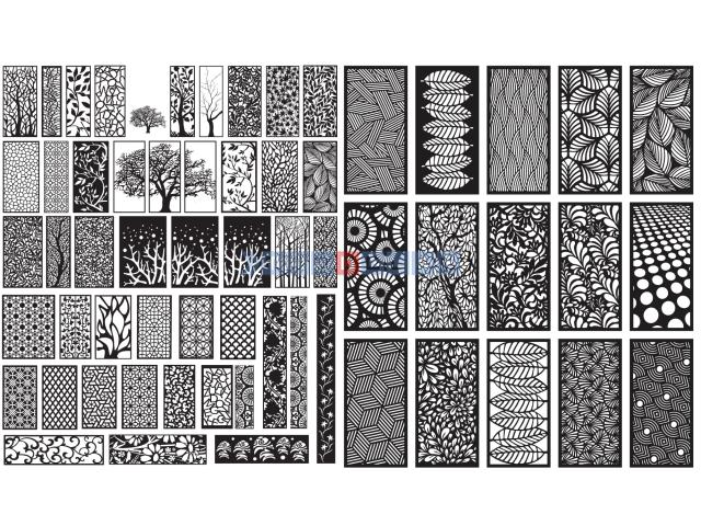 DXF Crtezi za Laser ili Plazmu - Sare, Stolovi, Paneli, itd
