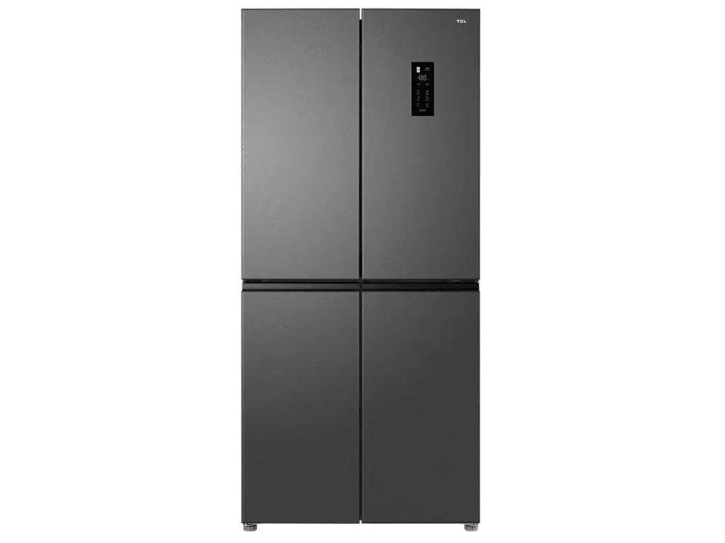 TCL frižider RP470CSE1470L, E, inverterski Total No Frost, sivi