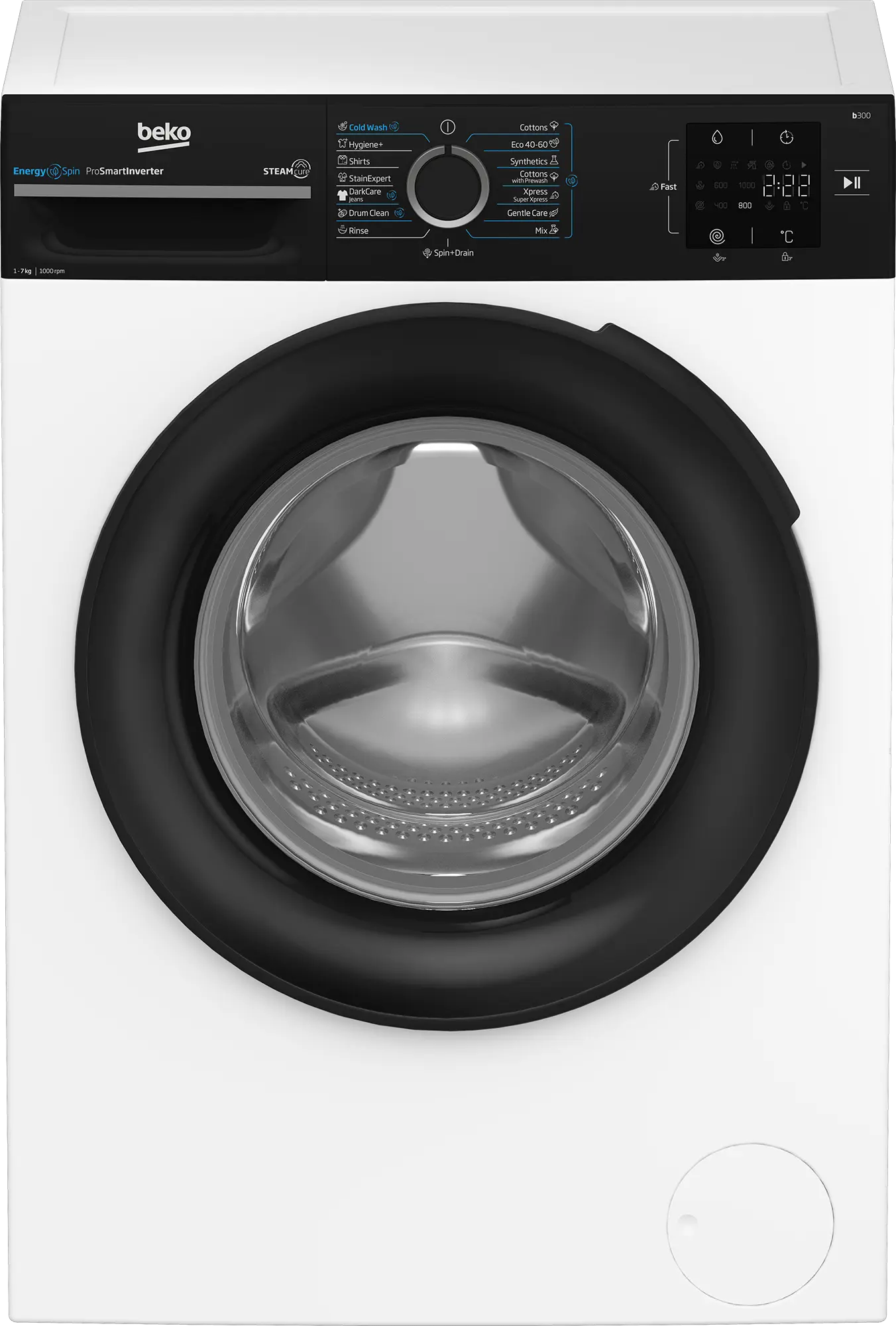 Beko Mašina za pranje veša BM3WFSU37013WPBB, 7kg, 1000 rpm, Bela