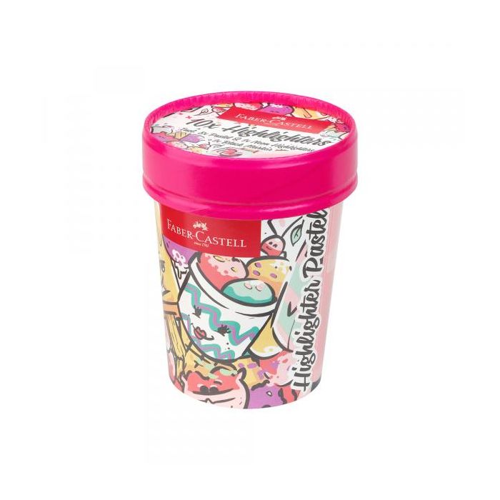 Signir Faber Castell set 46 1/10 Ice cream cup Pastel 254696