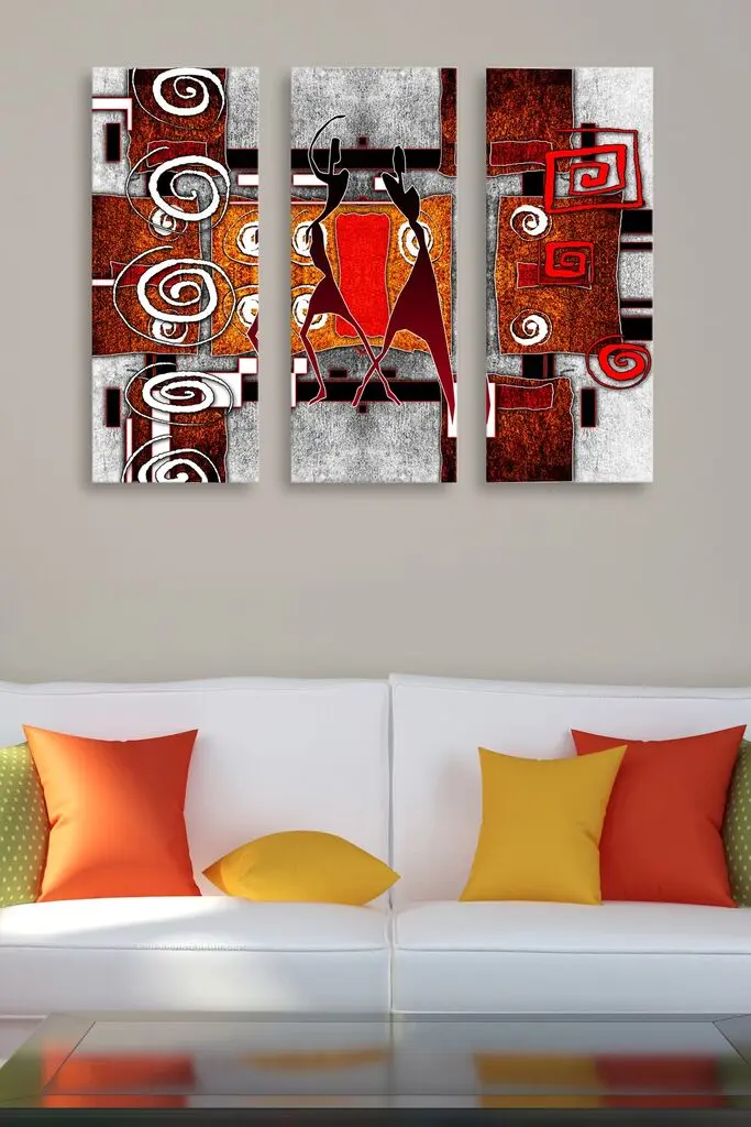 Wallity Set slika MDF0001, 3 Dela