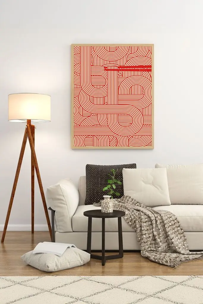 Wallity Uramljena slika Lmnmdl13, 33x48 cm