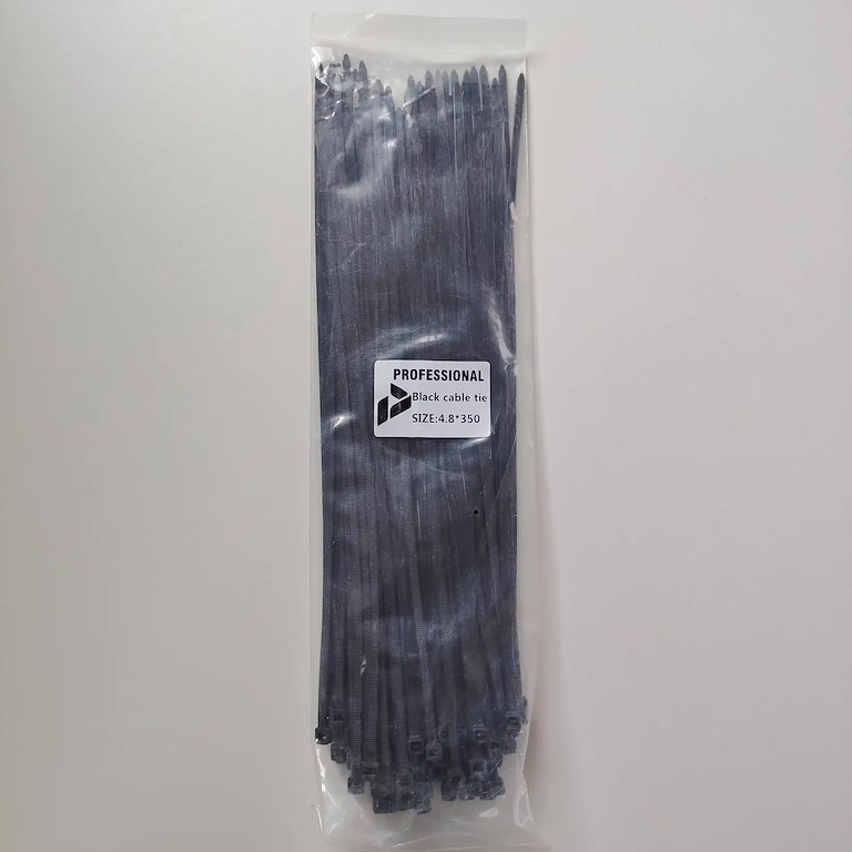 PDV Professional Kablovska vezica, 4,8x350mm, 100 komada, Crna