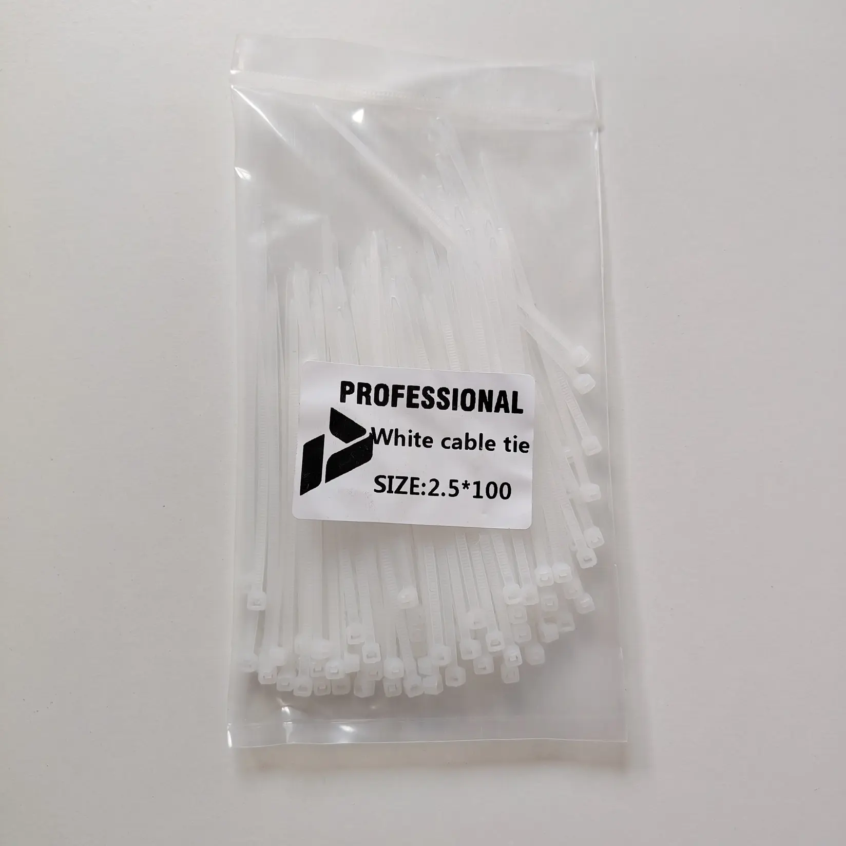 PDV Professional Kablovska vezica, 2,5x100mm, 100 komada, Bela