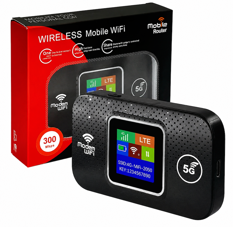 5GHz LTE mobilni WiFi ruter 300Mbps sa SIM slotom
