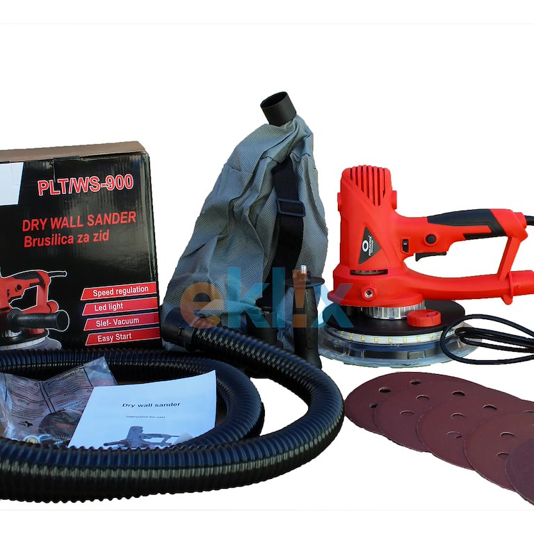 PROLINETECH Brusilica za zidove PLT/WS 900, 900W, 3500 RPM