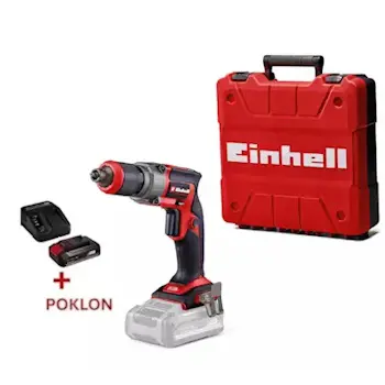 Einhell akumulatorska šrafilica TP-DY 18 Li BL 4261010 + POKLON Einhell starter kit Power X-Change 18V 2.5Ah 4512097