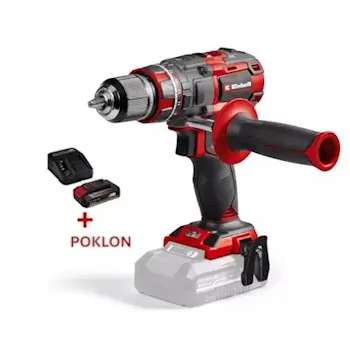 Einhell PROFESSIONAL akumulatorska udarna bušilica TP-CD 18/80 Li-i BL 4514305 + POKLON Einhell starter kit Power X-Change 18V 2.5Ah 4512097