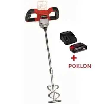 Einhell akumulatorski mešač za farbu i malter TE-MX 18 Li 4258760 + POKLON Einhell starter kit Power X-Change 18V 2.5Ah 4512097