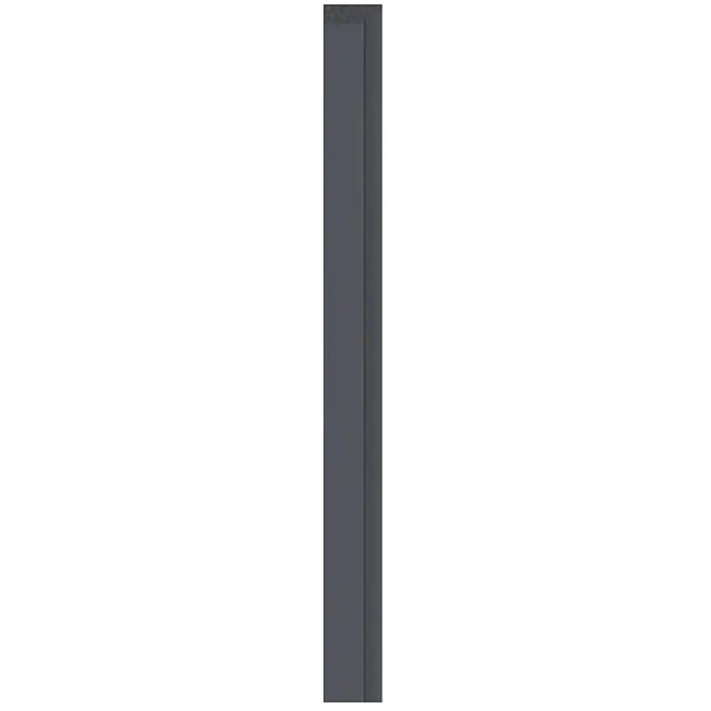 Linerio Zidni Panel 3D M line, Leva lajsna, Tamnosiva