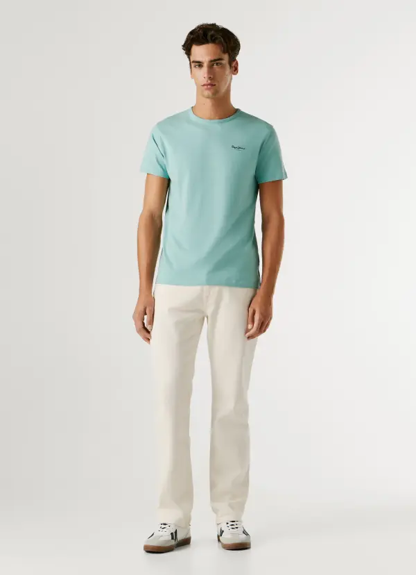 Pepe jeans-Plava muška majica ORIGINAL BASIC N