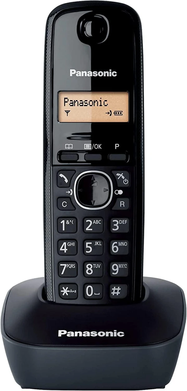 Bežični telefon Panasonic KX-TG1611SPH crni