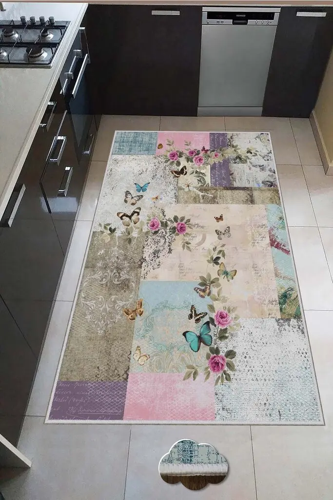 Conceptum Hypnose Tepih Hmnt558, Pravougaoni, 120 x 180 cm, Šareni