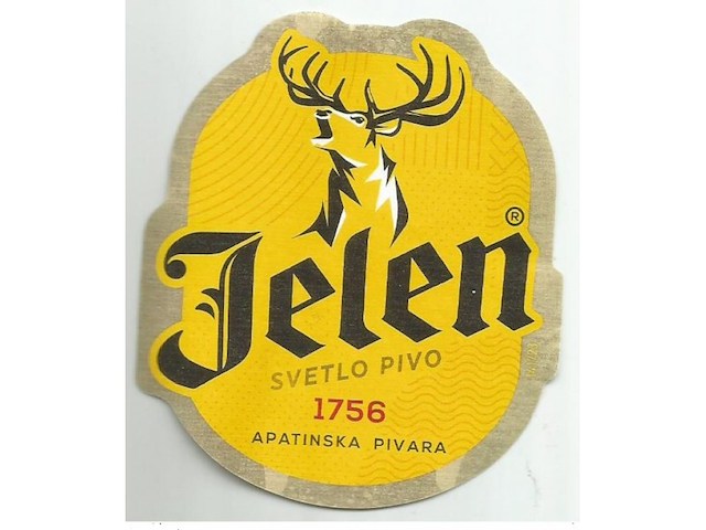 JELEN PIVO etiketa