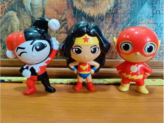 DC Justice League Harley Quinn Wonder Woman Flash