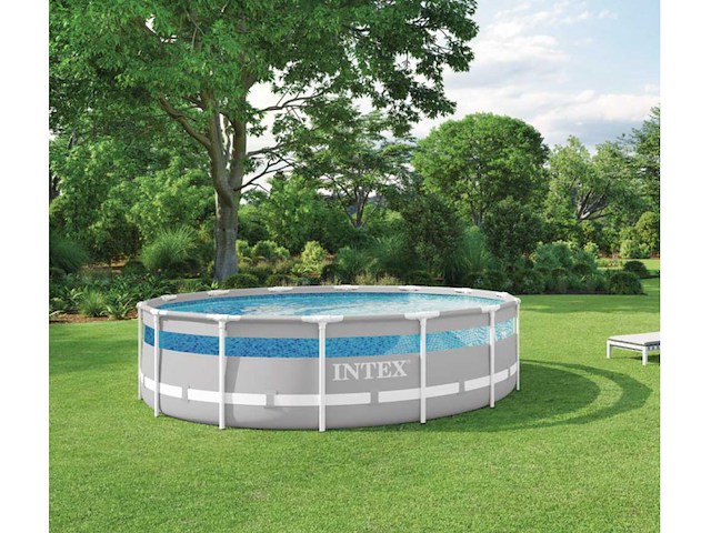 Intex Prism Frame Clearview Premium Bazen sa prozirnim prstenom i kompletnom opremom 4.27 x 1.07m 26722