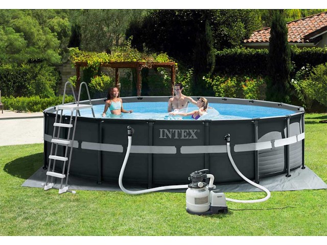 Intex Ultra XTR Frame Bazen sa peščanom pumpom i kompletnom opremom 5.49 x1.32m 26330