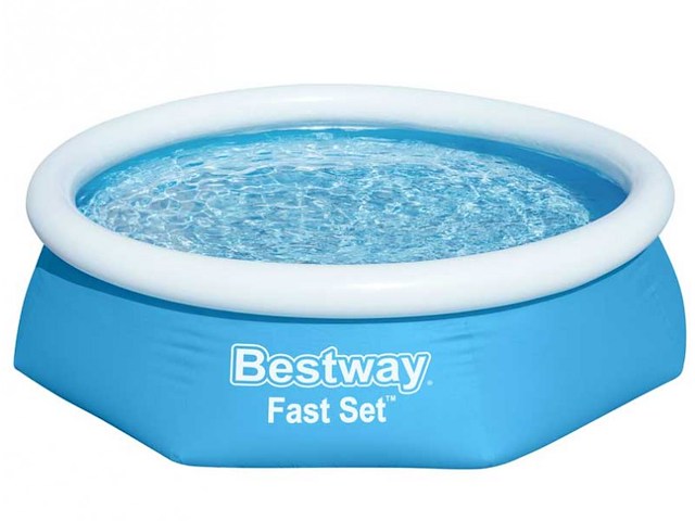 Bestway 57448 Fast Set bazen sa prstenom na naduvavanje 2.44 m x 61 cm