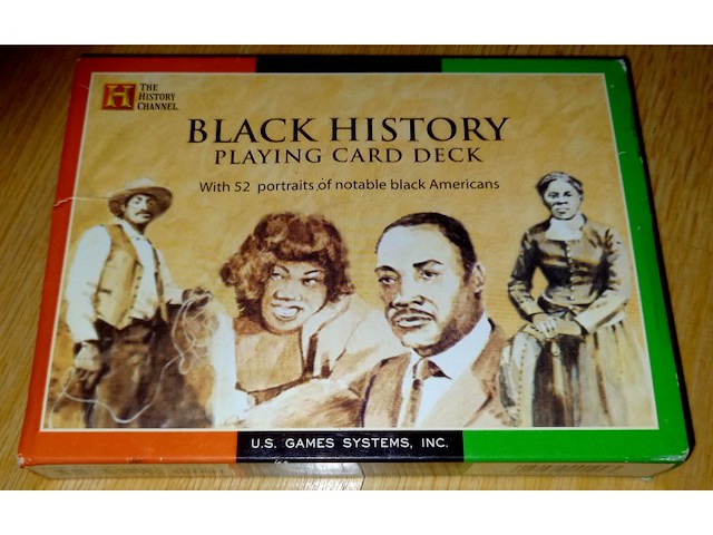 Black History Playing Card Deck - Špil karata