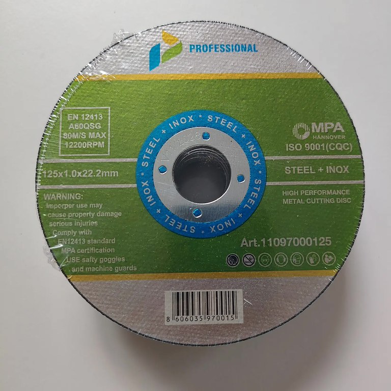 PDV Professional Proffi cut rezna ploča, 125x1mm, 25 komada