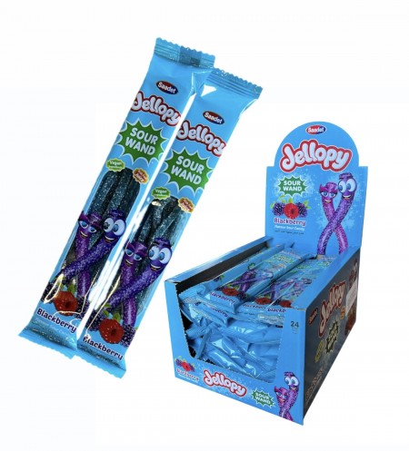 Jellopy sourwand kupina 30g (24/1)