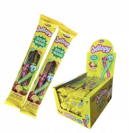 Jellopy sourwand tropikal 30g (24/1)