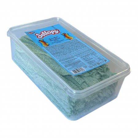 Jellopy sour belt pvc jabuka 1kg 100pcs