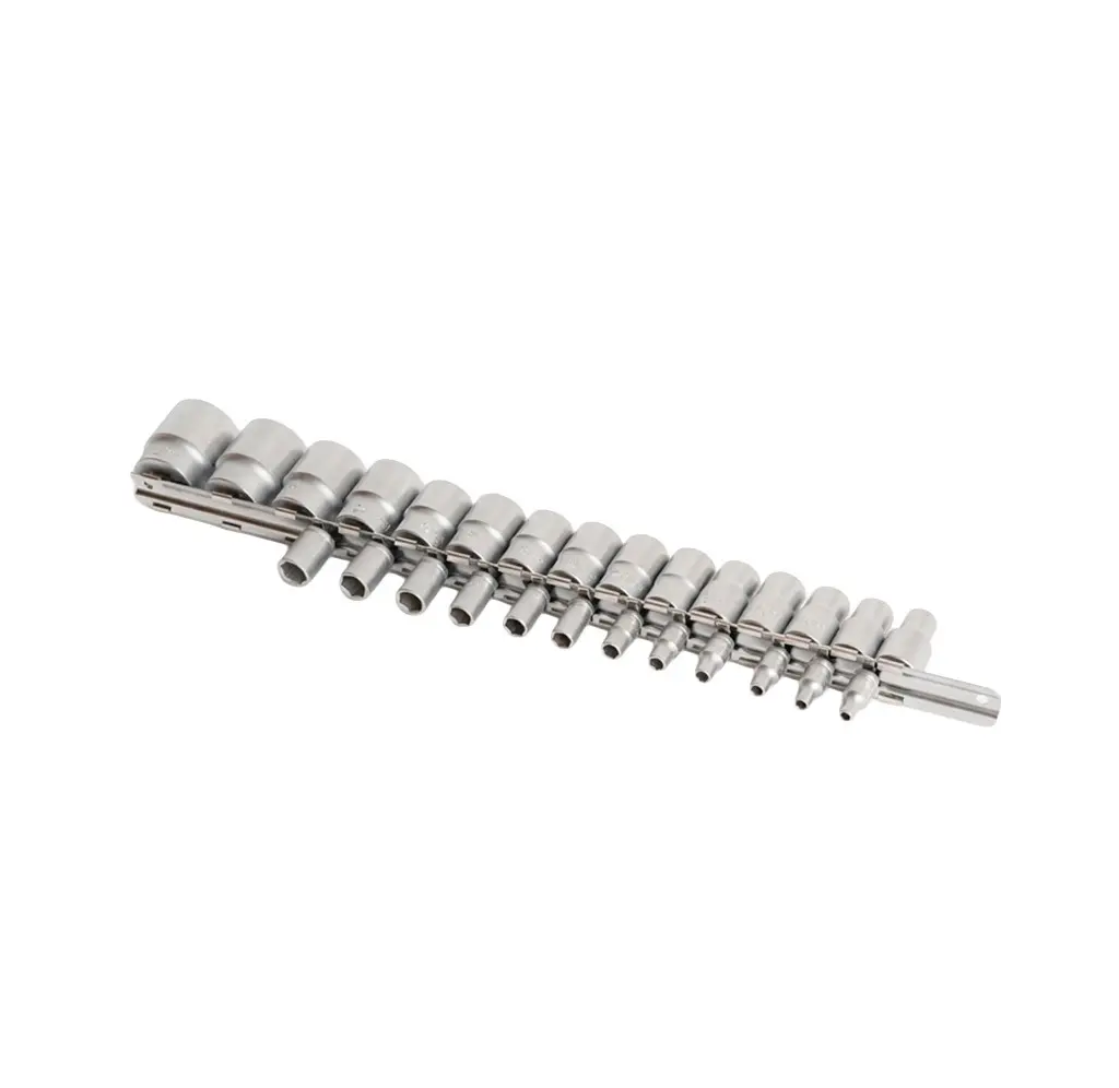 UNIOR Set nasadnih ključeva, prihvat 1/4″ i 1/2″, na držaču 188-190H