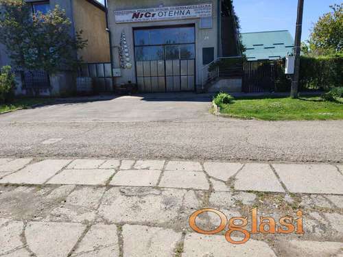 Izdajem halu 150 m2 sa šleperskim prilazom , kancelarijom , dva magacinska prostora, garderober, tuš , wc, video nadzor