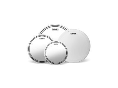 Evans EPP EC2SHDD R (EC2S clear tom heads + HD Dry Snare Batter)