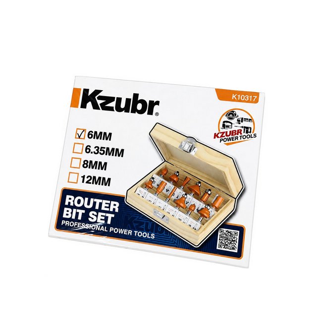 KZUBR glodala za frezer 0.6mm 311