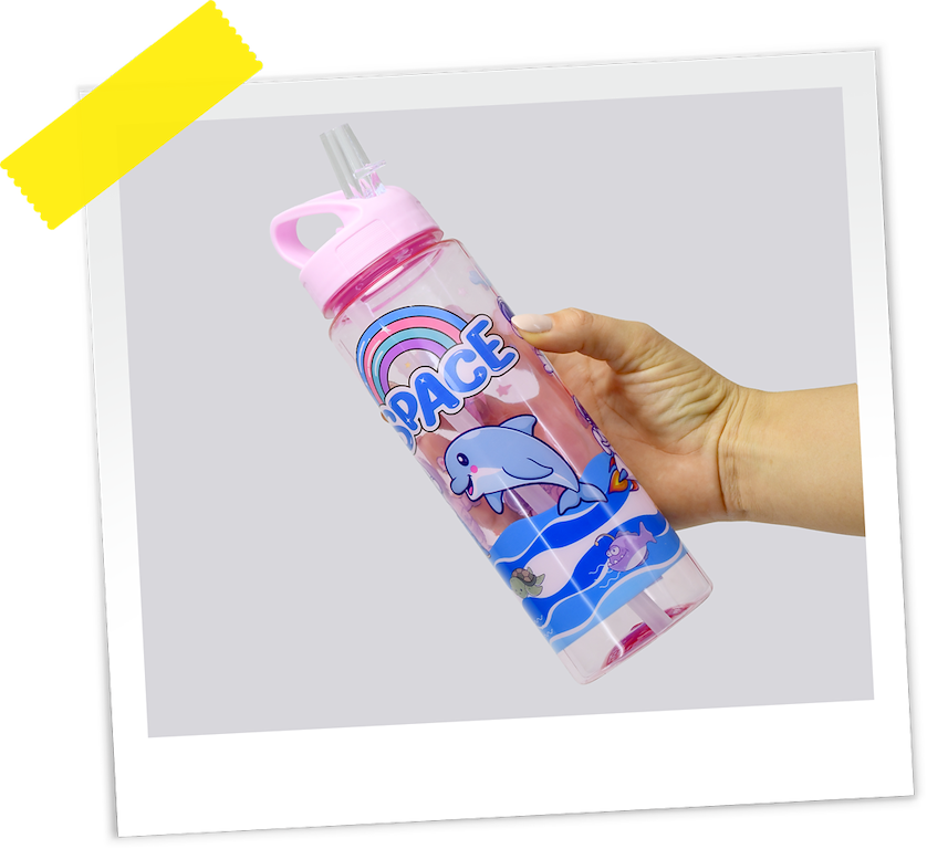 FLAŠICA ZA VODU OP25059 MIX 8 MOTIVA 650ML WY
