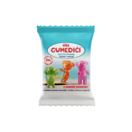 GUMEDIĆI MULTIVITAMIN, 3 GUMENE BOMBONE