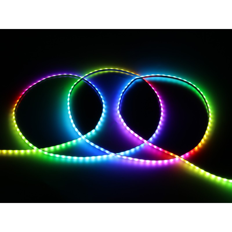 1m, RGB COB LED traka, WS2812B, programabilna, mala potrošnja, 160 led/m, 5V