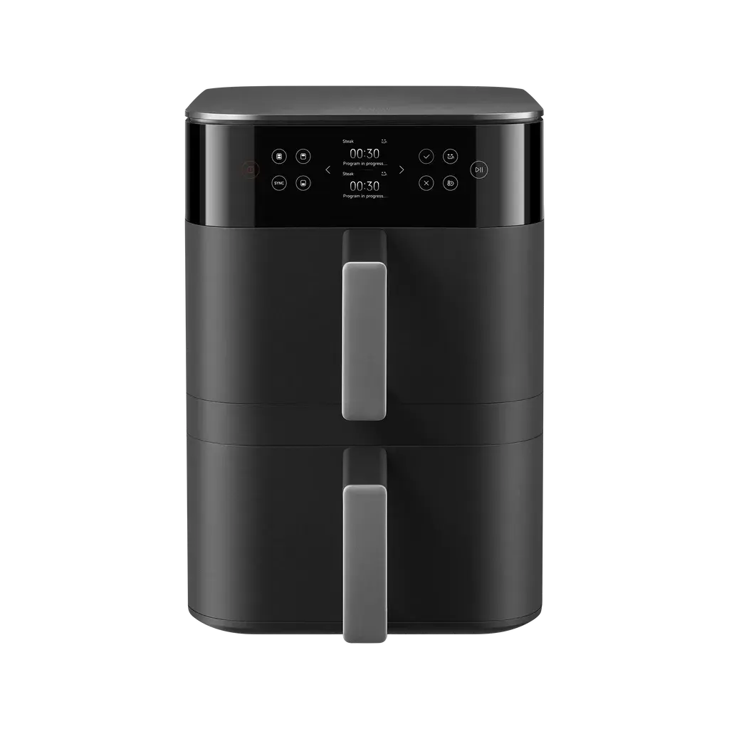 Xiaomi Air Fryer Smart Double Stack MAF-DS1201, 12 l, 2800 W, Crni