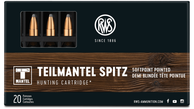 Karabinski metak RWS TEILMANTEL Cal.222Rem. 3,2g/50gr.