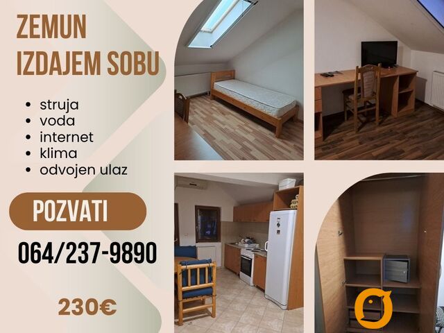 Soba za izdavanje.