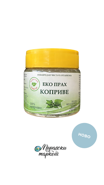 Eko prah KOPRIVA 80g - NOVO