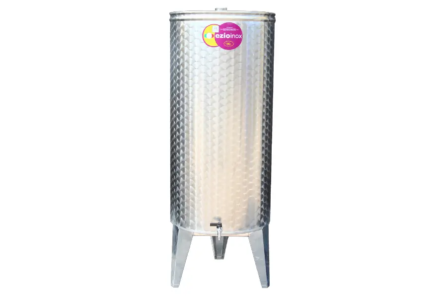 EZIO-INOX Inox bačva za vino sa slavinom 180 l