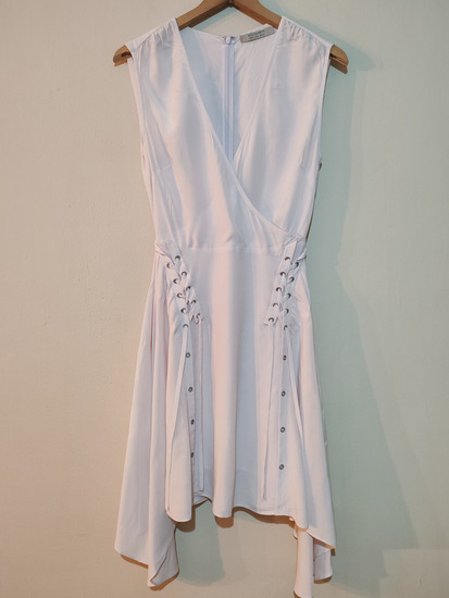 ALLSAINTS ORIGINAL ASIMETRIČNA HALJINA 100%VISKOZA