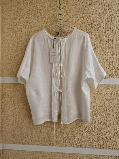 Lanena bluza Zara L Novo oversaze