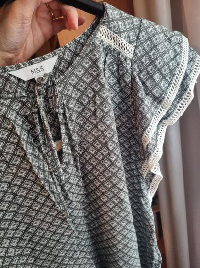 Novo! Prelepa boho M&S bluza, viskoza