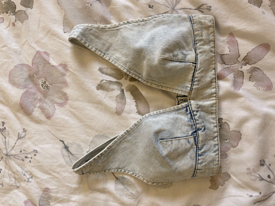 Denim top XS