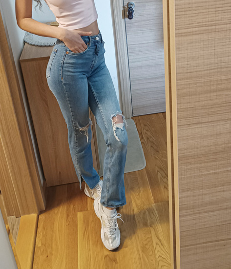 Zara farmerice-visok struk