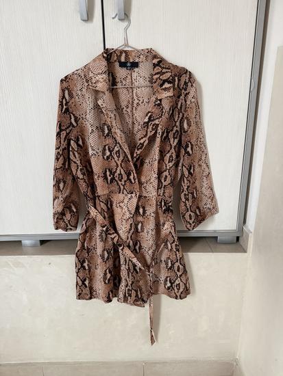 Missguided Kombinezon zmijski print M***