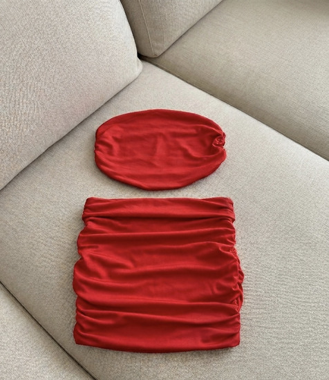 Komplet top/suknja