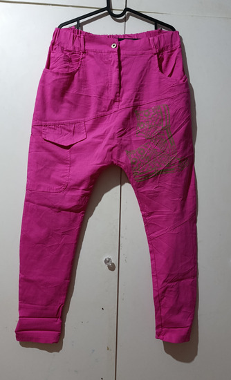 Pink baggy pantalone