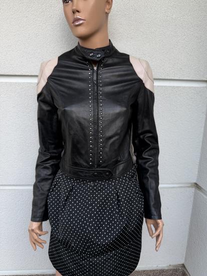 RED VALENTINO Kozna Biker jakna Vel S M ORIGINAL