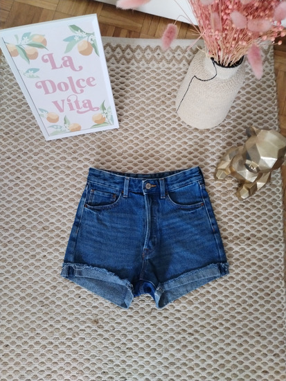 Zara top teksas šorc